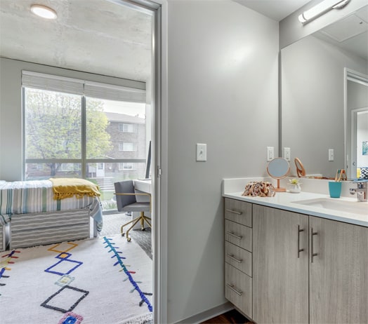 RISE at Riverfront Crossings - Iowa City, IA Student Apartments near UI